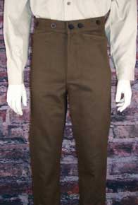 Men's Old West Frontier Pants - Old West Clothing | Spur Western Wear